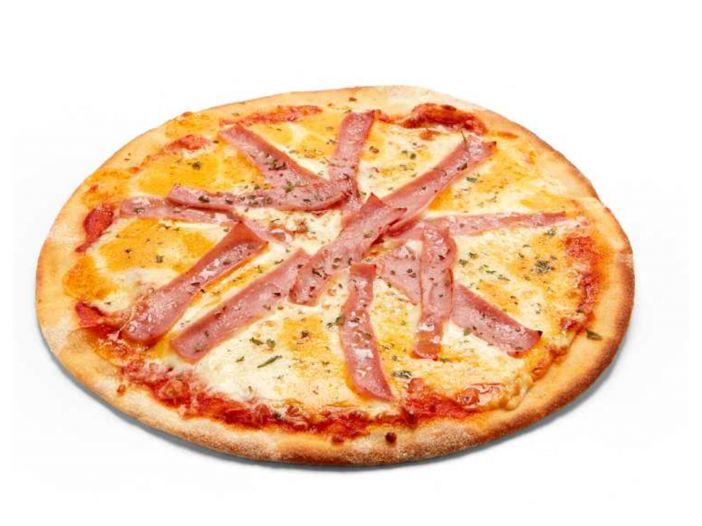 Pizza de Jamón Cocido y Cheddar - Manolita Café Bar